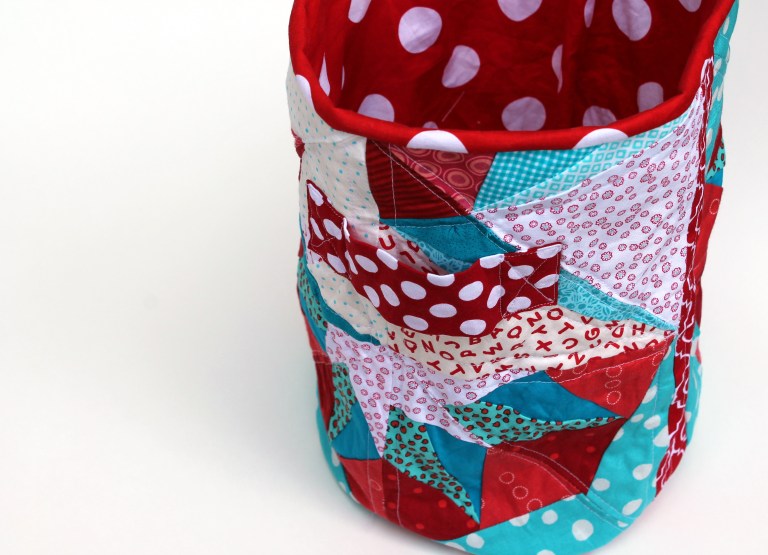 A quilted container – WIP Wednesday | WOMBAT QUILTS
