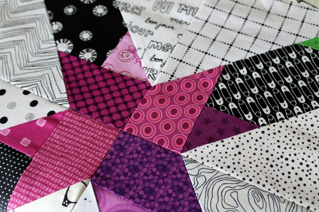 Star String quilt top finished | WOMBAT QUILTS