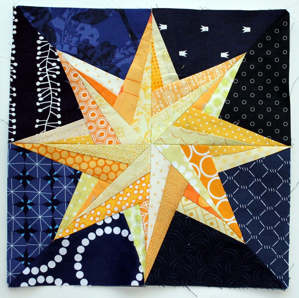 compass star block | WOMBAT QUILTS