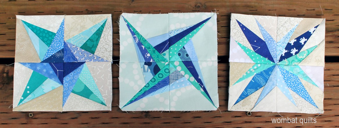 paper pieced star block | WOMBAT QUILTS