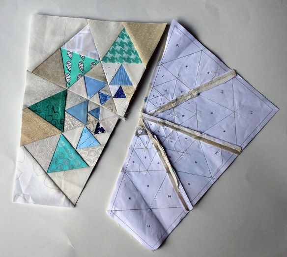 paper pieced star block | WOMBAT QUILTS