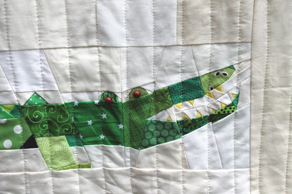 alligator quilt | WOMBAT QUILTS