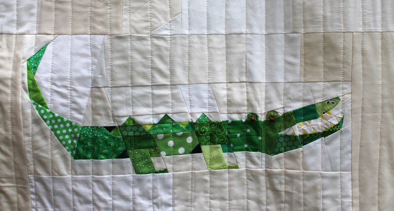 Gator Quilt Paper Piecing Monday | WOMBAT QUILTS