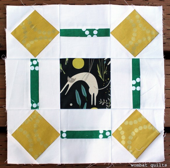 Kitty Corner Paper Piecing Monday | WOMBAT QUILTS