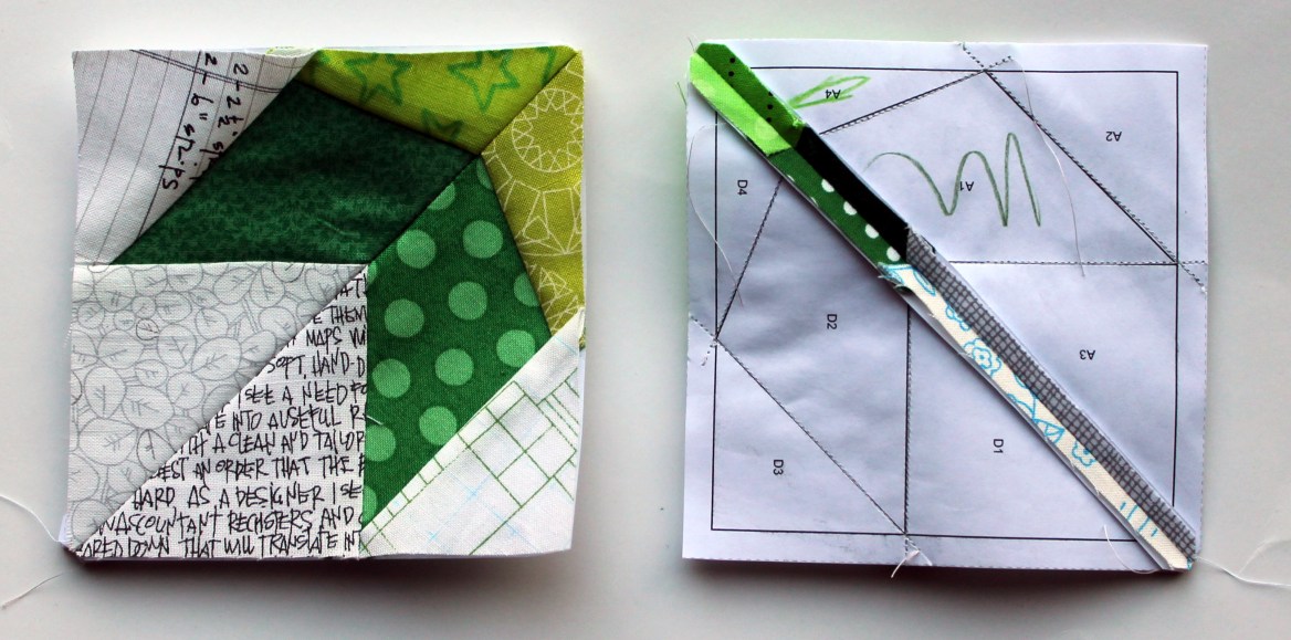 “free paper piecing pattern” | WOMBAT QUILTS