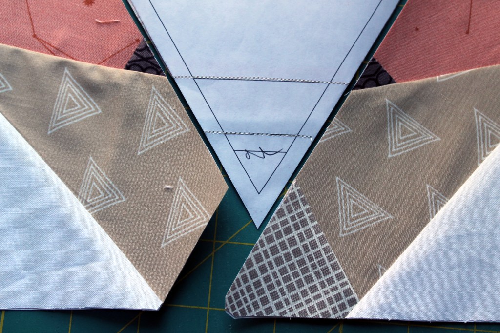 Designing a paper piecing pattern…. | WOMBAT QUILTS