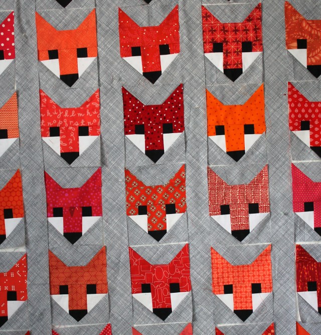 fancy fox quilt | WOMBAT QUILTS