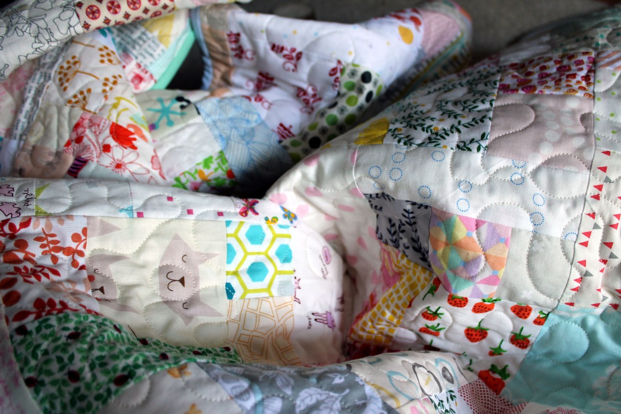 A low volume scrap vortex… | WOMBAT QUILTS