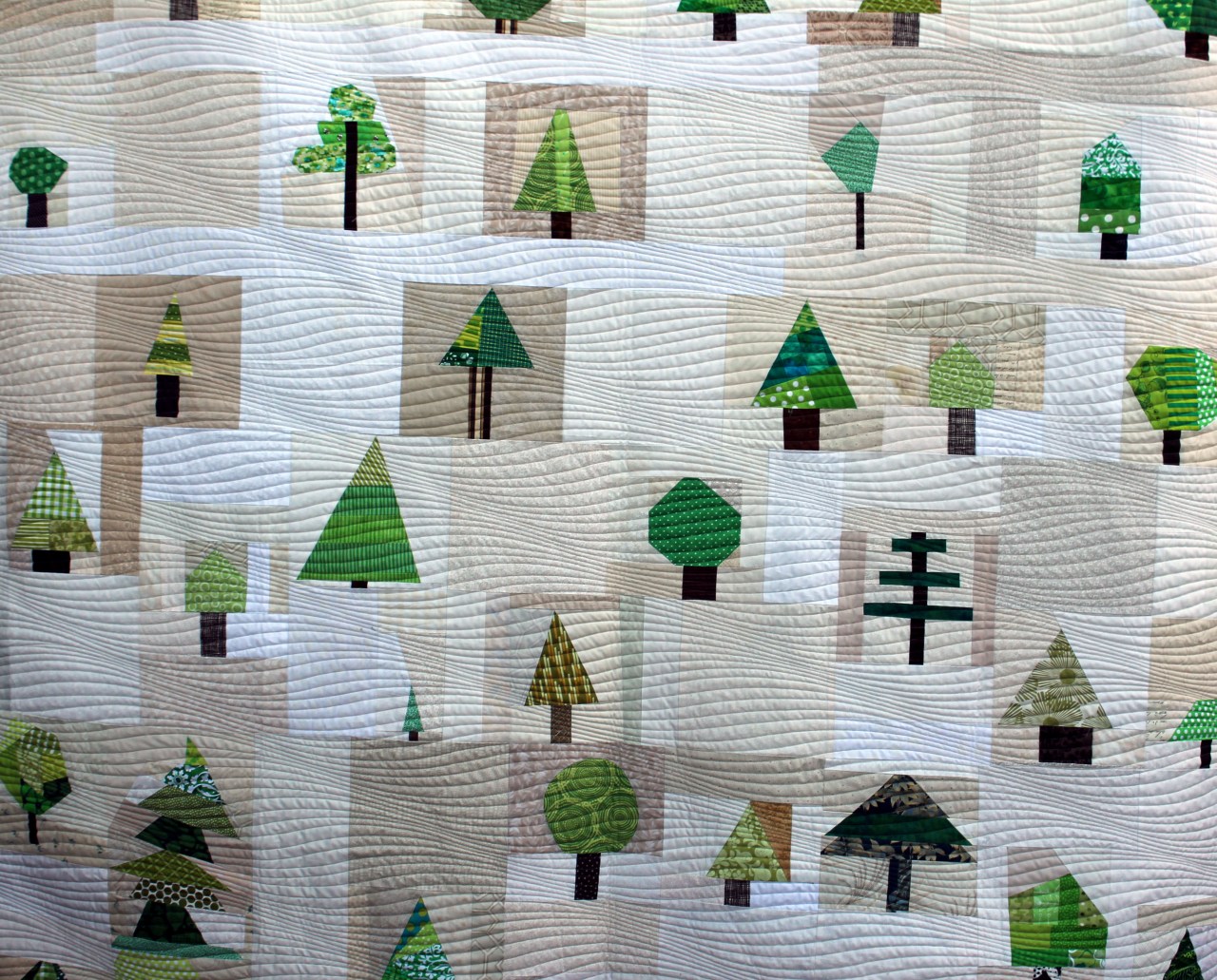 Not just one tree in the forest… | WOMBAT QUILTS