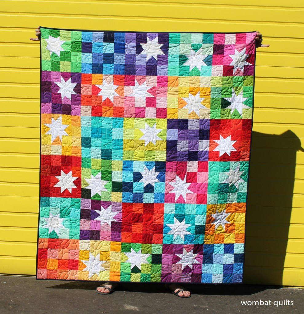 wonky star quilt | WOMBAT QUILTS